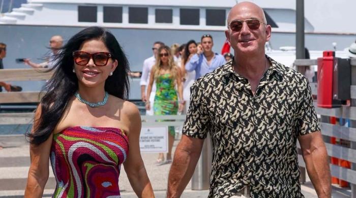 Jeff Bezos spotted hand-in-hand with Lauren Sánchez in Saint-Tropez
