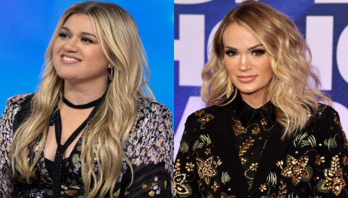 Kelly Clarkson shuts down rumoured beef with Carrie Underwood Kelly Clarkson shuts down rumoured beef with Carrie Underwood
