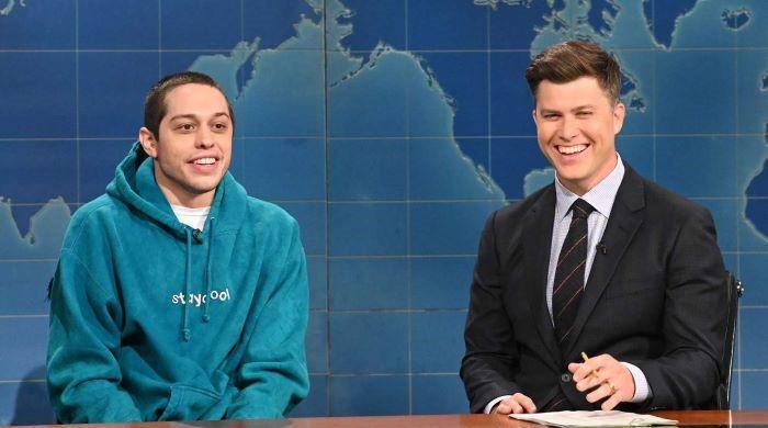 Pete Davidson and Colin Jost unveil plans for Staten Island Ferry ...