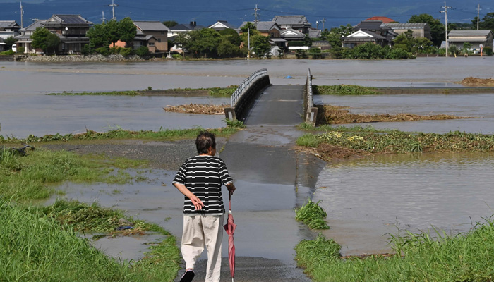 One dead, several missing as Japan braces for 'heaviest rain ever'