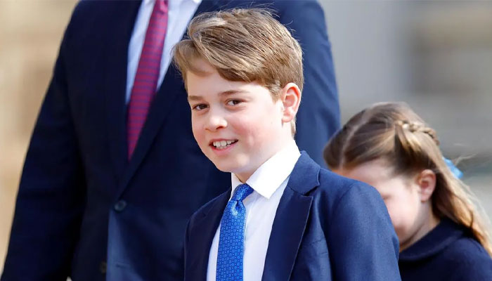 Prince George has a different demeanour at home than he has in public