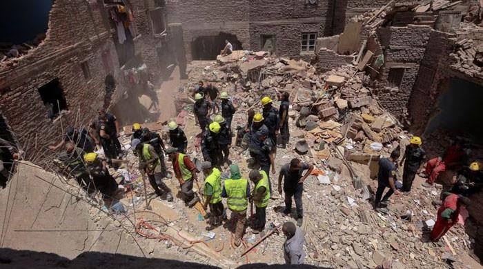 Apartment building collapse in Egypt claims 9 lives, death toll feared ...