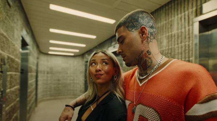 Zayn Malik can’t keep his hands off Grace Dumdaw in ‘Love Like This’ video