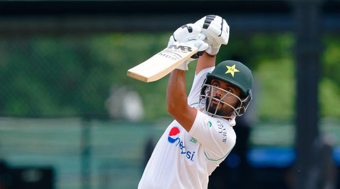 Saud Shakeel creates Test history