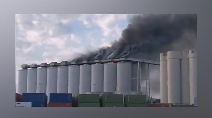 WATCH: Firefighters control grain silos’ fire at France’s La Rochelle port
