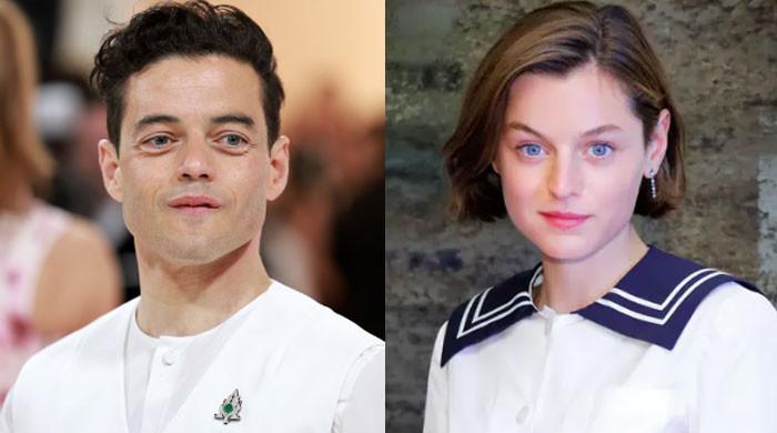 Rami Malek locks lips with Emma Corrin, confirms new romance a week ...