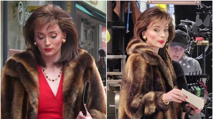 Sophie Turner rocks ‘80s look as ‘Godmother’ of crime world in new show ...