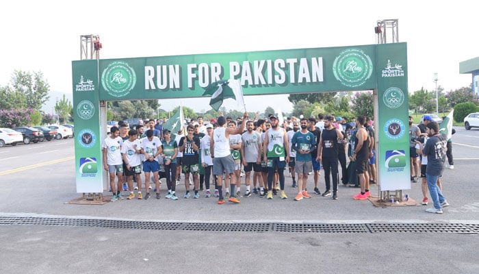 ‘Run For Pakistan’ held to mark Independence Day