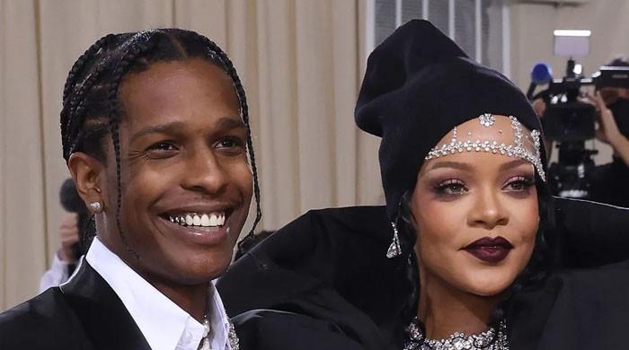 Rihanna and A$AP Rocky unveil first photos with baby son Riot Rose
