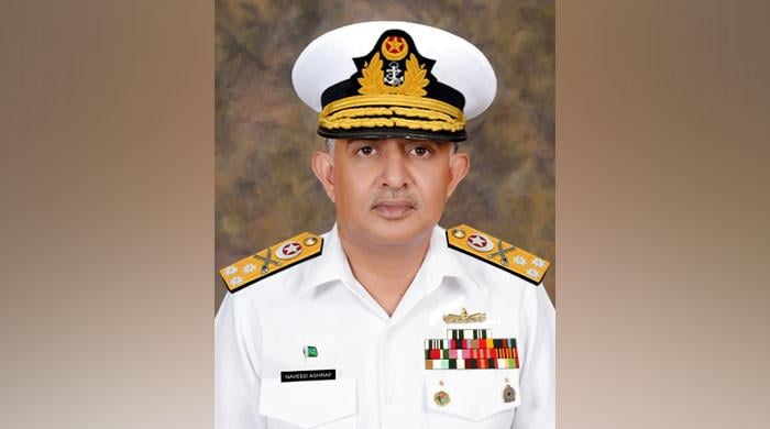 Vice Admiral Naveed Ashraf appointed as new Navy Chief Vice Admiral Naveed Ashraf appointed as new Navy Chief