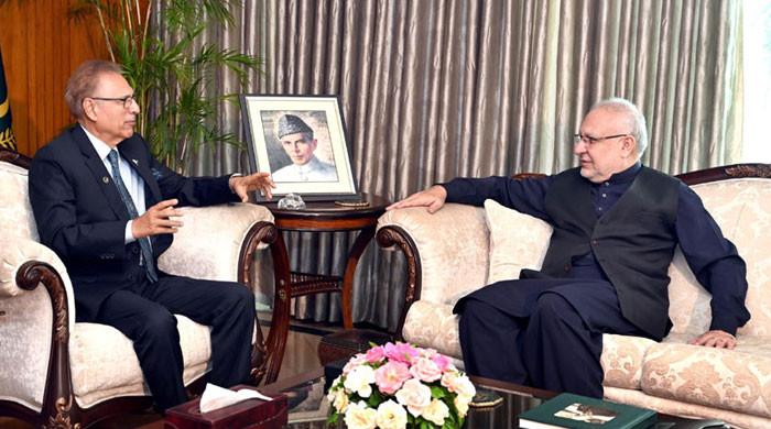 President Alvi calls for ending ‘bitterness’ to pave way for ‘forgiveness’