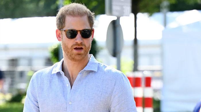 Prince Harry looks like a sad and lost boy