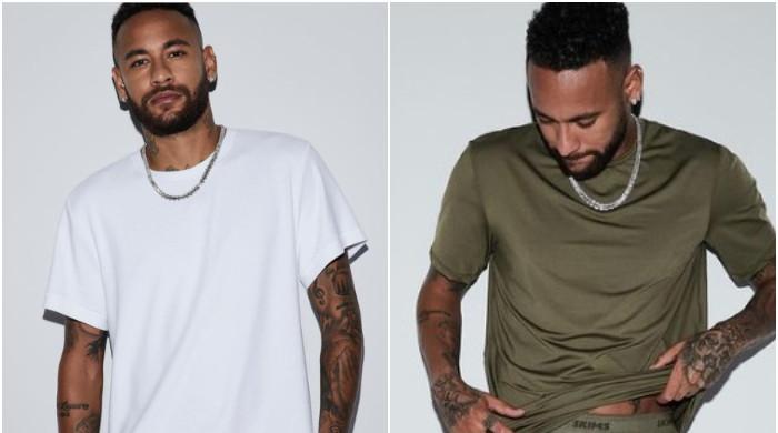 Kim Kardashian brings Neymar Jr. to SKIMS as first face of menswear