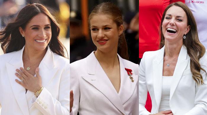 Princess Leonor taking style inspiration from Kate Middleton, Meghan ...