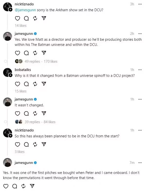 Matt Reeves develops one project for DCU but vetoes 'Batman'