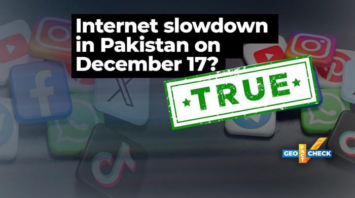 Fact-check: Did Pakistan experience an internet slowdown on December 17?