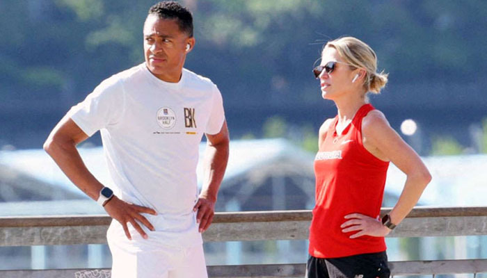 Amy Robach, T.J. Holmes 'split' for Christmas Eve bash