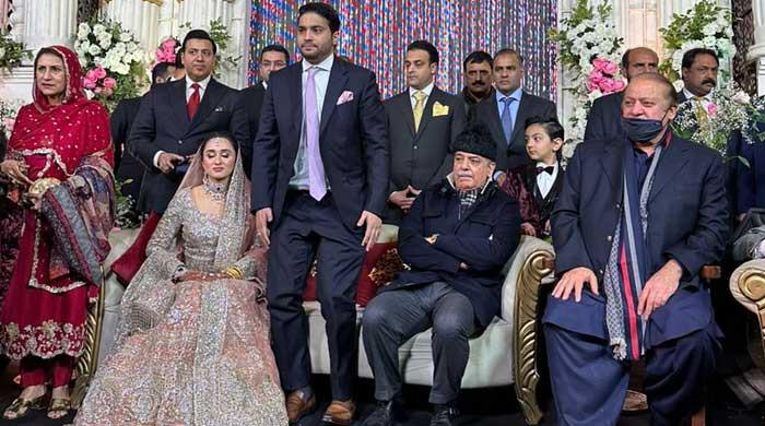 Top PML-N leaders attend Sharif family wedding
