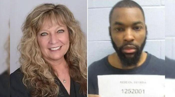 Three-time felon leaps at judge Mary Kay Holthus during sentencing in Las Vegas