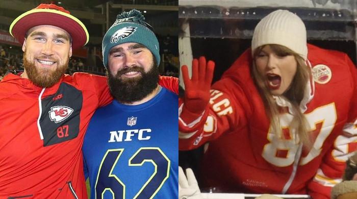 Jason Kelce's bold touchdown celebration shocks Taylor Swift