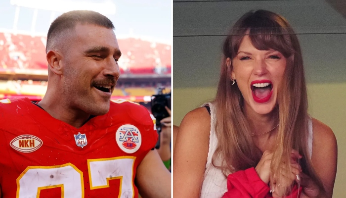 Taylor Swift dubbed Travis Kelce's lucky charm ahead of 'Super Bowl'