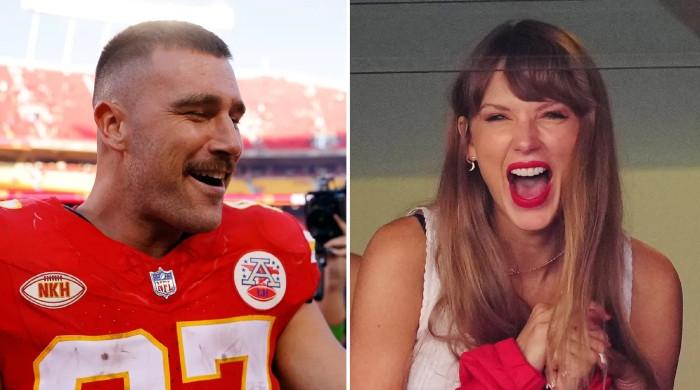 Taylor Swift dubbed Travis Kelce's lucky charm ahead of 'Super Bowl'