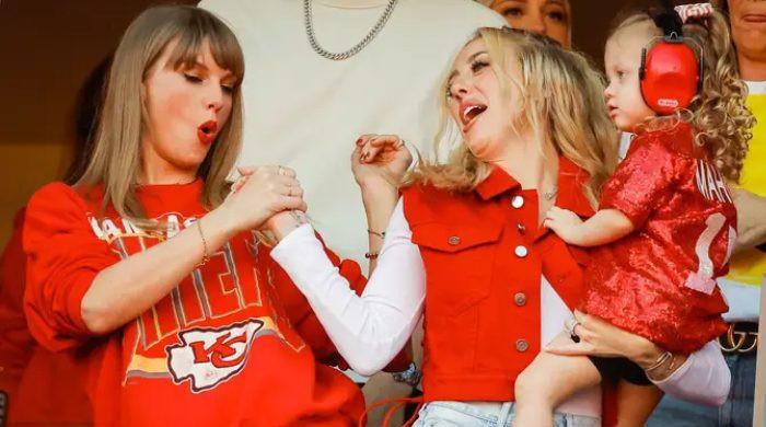 Brittany Mahomes backs Taylor Swift against 'loser' NFL fans