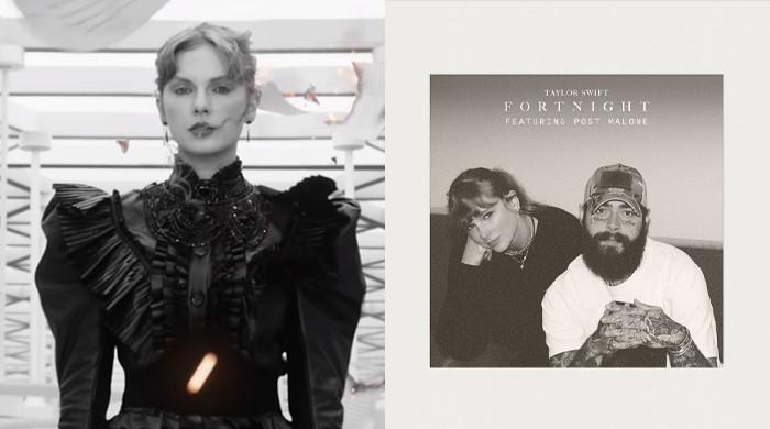 Taylor Swift teases 'TTPD' song 'Fortnight' music video