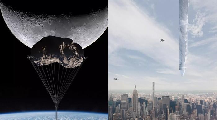 World's first asteroid-tied hanging skyscraper to make Burj Khalifa ...