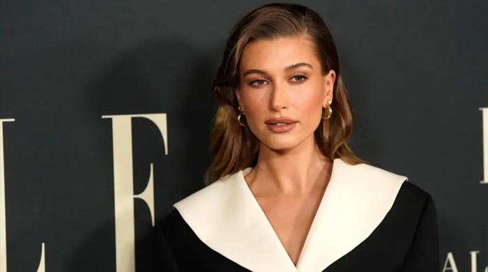 Hailey Bieber posts throwback to photoshoot 'with little bean in my belly'