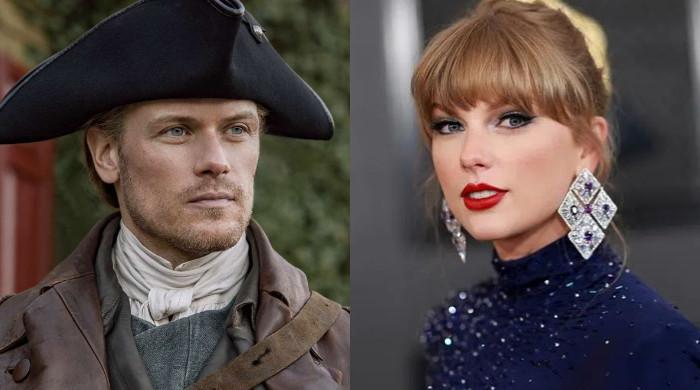 Swiftlander: Sam Heughan dubs 'Outlander' theme on Taylor Swift performance