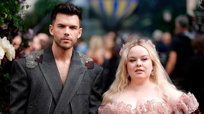 'Bridgerton' star Nicola Coughlan all hearts for Luke Newton