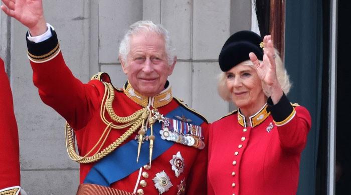 King Charles shows resilience as he arrives for Trooping the Colour ...
