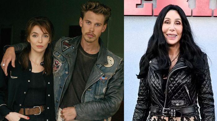 Jodie Comer, co-stars joined by Cher at 'The Bikeriders' premiere