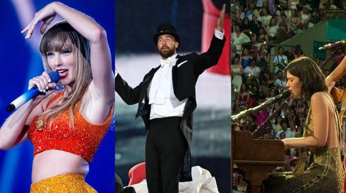 Taylor Swift reflects on Travis Kelce, Gracie Abrams' Eras Tour surprises Taylor Swift reflects on Travis Kelce, Gracie Abrams' Eras Tour surprises