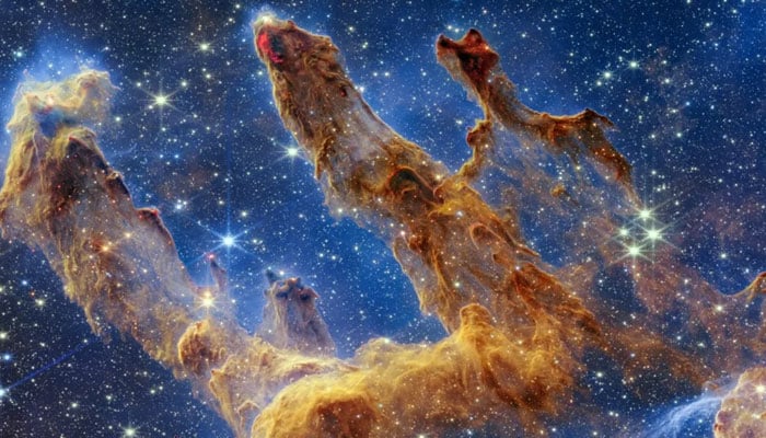 Nasa releases new 3D visualisation of Pillars of Creation Nasa releases new 3D visualisation of Pillars of Creation