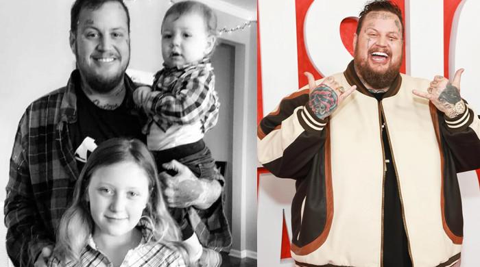 Jelly Roll makes rare appearance with children at Kids' Choice Award