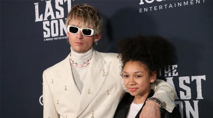 Machine Gun Kelly flaunts his daughter's pictures as she turns 15