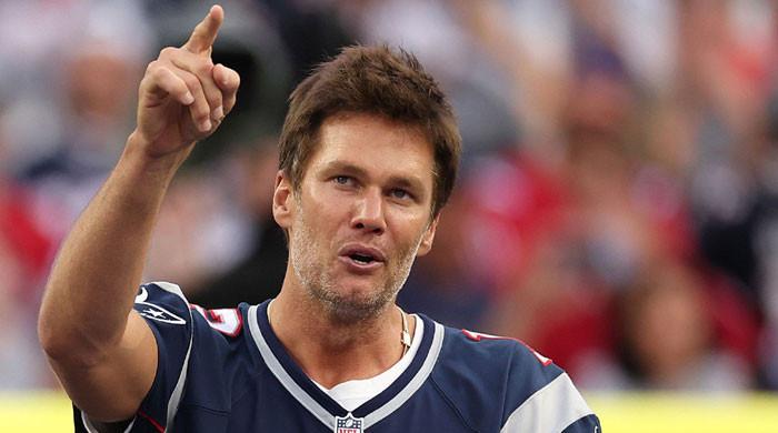 Tom Brady over the moon as he celebrates birthday