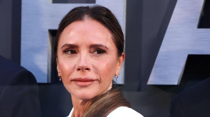 Victoria Beckham turns red-faced after getting pranked