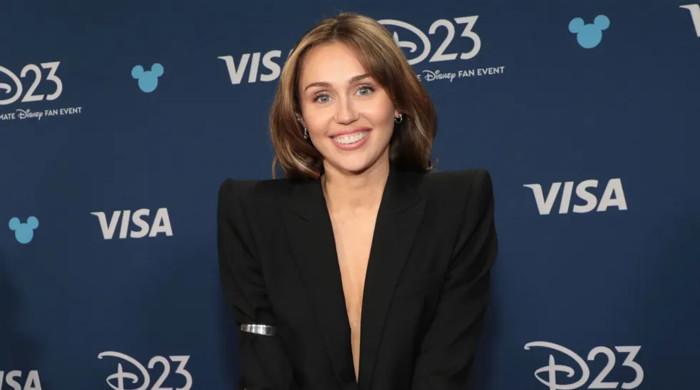 Miley Cyrus shares sweet moment with Mickey Mouse, express gratefulness