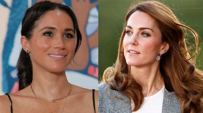 Meghan Markle breaks silence after being accused of 'overshadowing' Kate Middleton