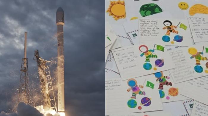 Suparco blasts thousands of postcards into space to mark World Space Week