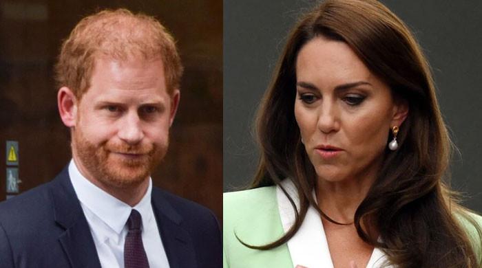 Kate Middleton's thrown up her hands in disgust against Prince Harry