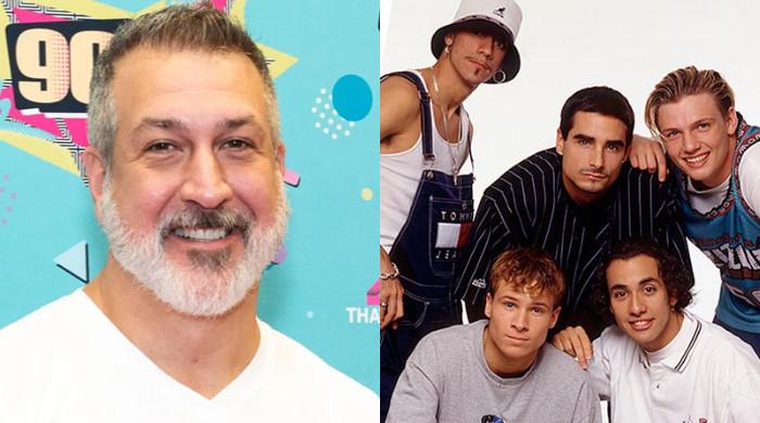 *NSYNC singer Joey Fatone gears up to sing Backstreet Boys' hits