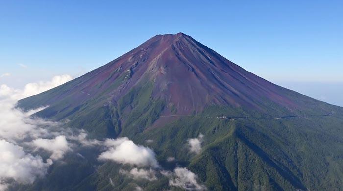 Japan's iconic Mount Fuji remains snowless, breaking 130-year record