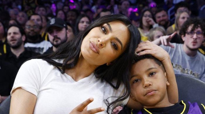 Kim Kardashian gives strong punishment to son Saint?