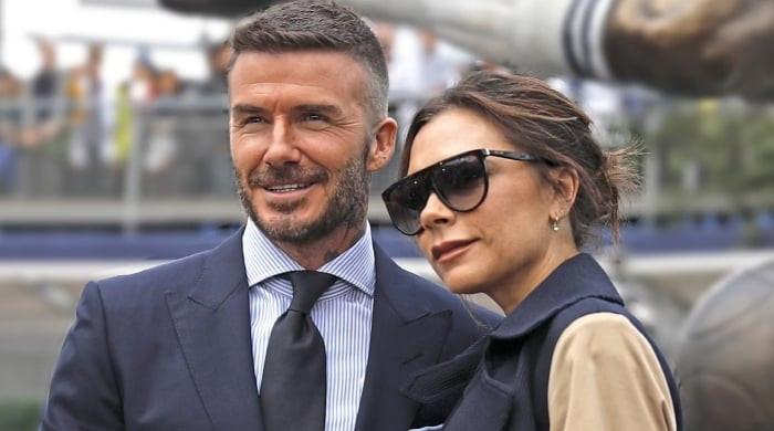 David Beckham, Victoria Beckham attend King's State banquet for Emir of ...