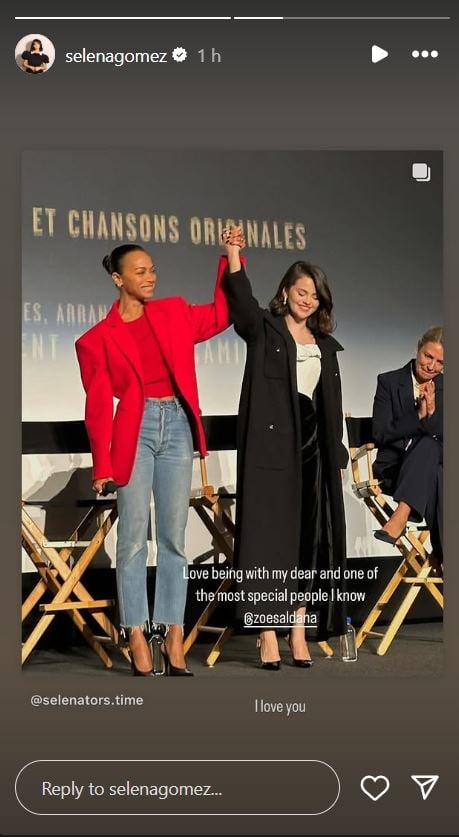 Selena Gomez, Zoe Saldana wrap up 'Emilia Perez' screening in style