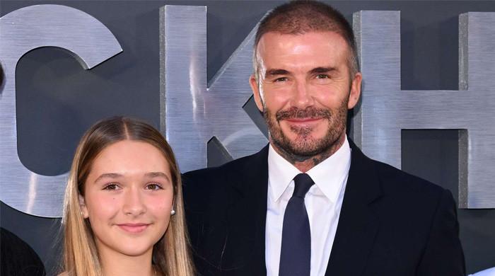 David Beckham kicks off new year with daughter Harper in Miami